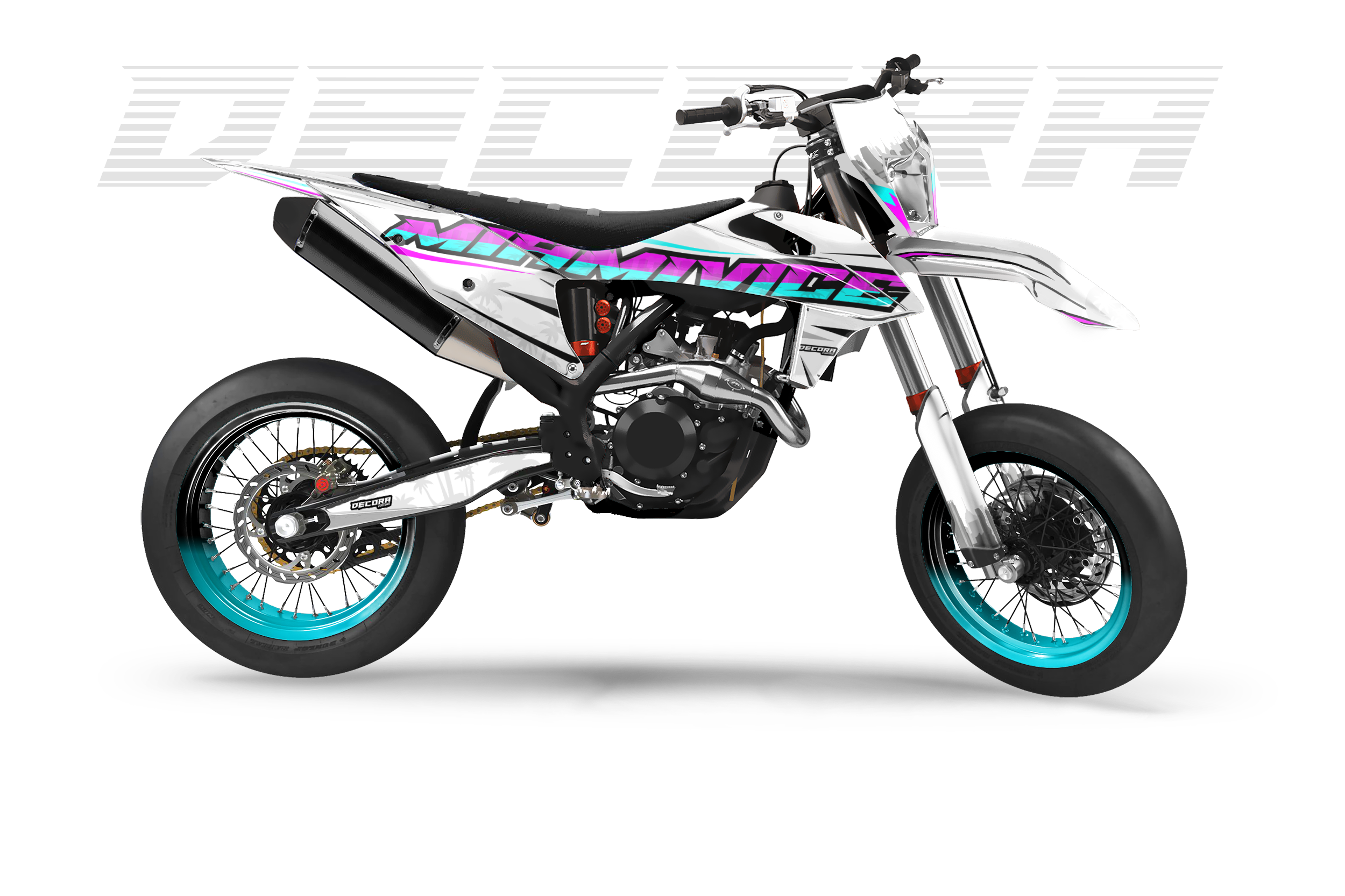 MIAMI VICE - SEMI CUSTOM GRAPHICSKIT – Decora Customz